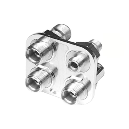 Vintage Air 34217-Vuq 4-Way Air Conditioning Bulkhead Fitting | Autoplicity