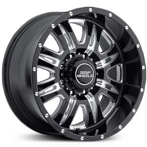 BMF Wheels 464B-090817000 BMF Wheels Rehab Death Metal Black - 20 X 9 ...
