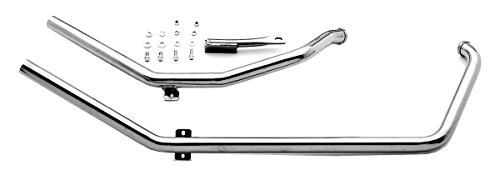 Paughco 716B2S Paughco Upsweep Slash Cut Drag Pipes for Softail ...