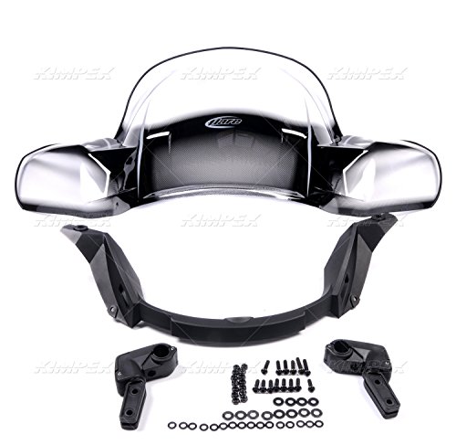 Kimpex 479800 Front - Black - Fixed Kimpex Atv Windshield Gen 2 ...
