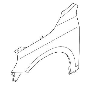 Genuine Volvo 31352073, Fender Left Side S60 | Autoplicity