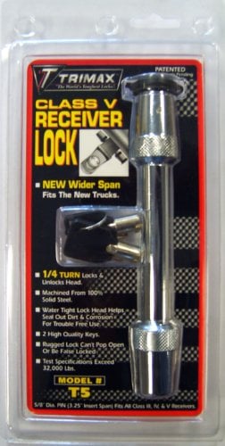 Trimax T5 Premium 5/8" Key Receiver Lock 3.5" Span | Autoplicity