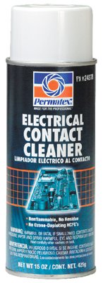 Permatex 24378 Non-Flammable Electrical Contact Cleaner-16 oz a ...