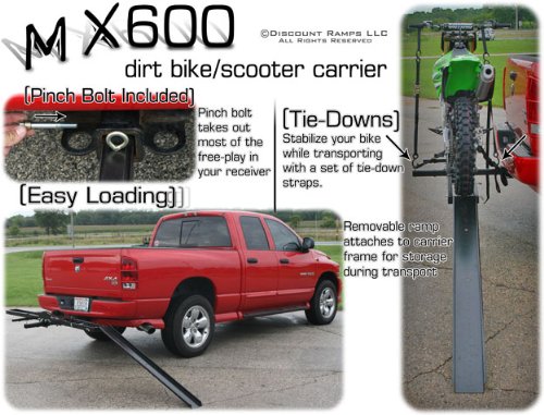 Rage Powersport Products MX-600X Dirt Bike And Sport Scooter Hitch ...
