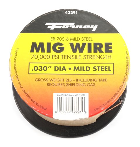 Forney Welding 42291 Forney Industries ER70S-6, MIG Welding Wire, Mild ...