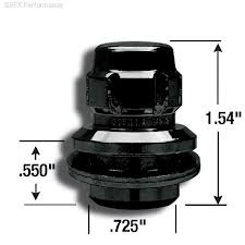 Gorilla Automotive 73631TBC Original Gorilla Lock Set Toyota Mag 21mm ...