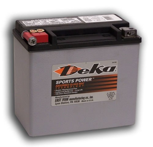 Deka Battery Terminals ETX14 Pwr Sports Agm Vlv Regulated | Autoplicity