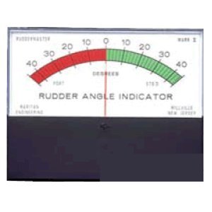 Raritan Engineering MK5 RARITAN MK5 RUDDER ANGLE INDICATOR W/ 4 1/2 ...
