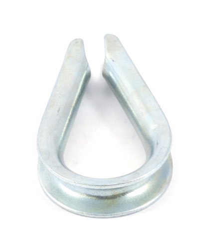 Forney Welding 61031 Forney Industries Wire Rope Thimble, Zinc Plated ...