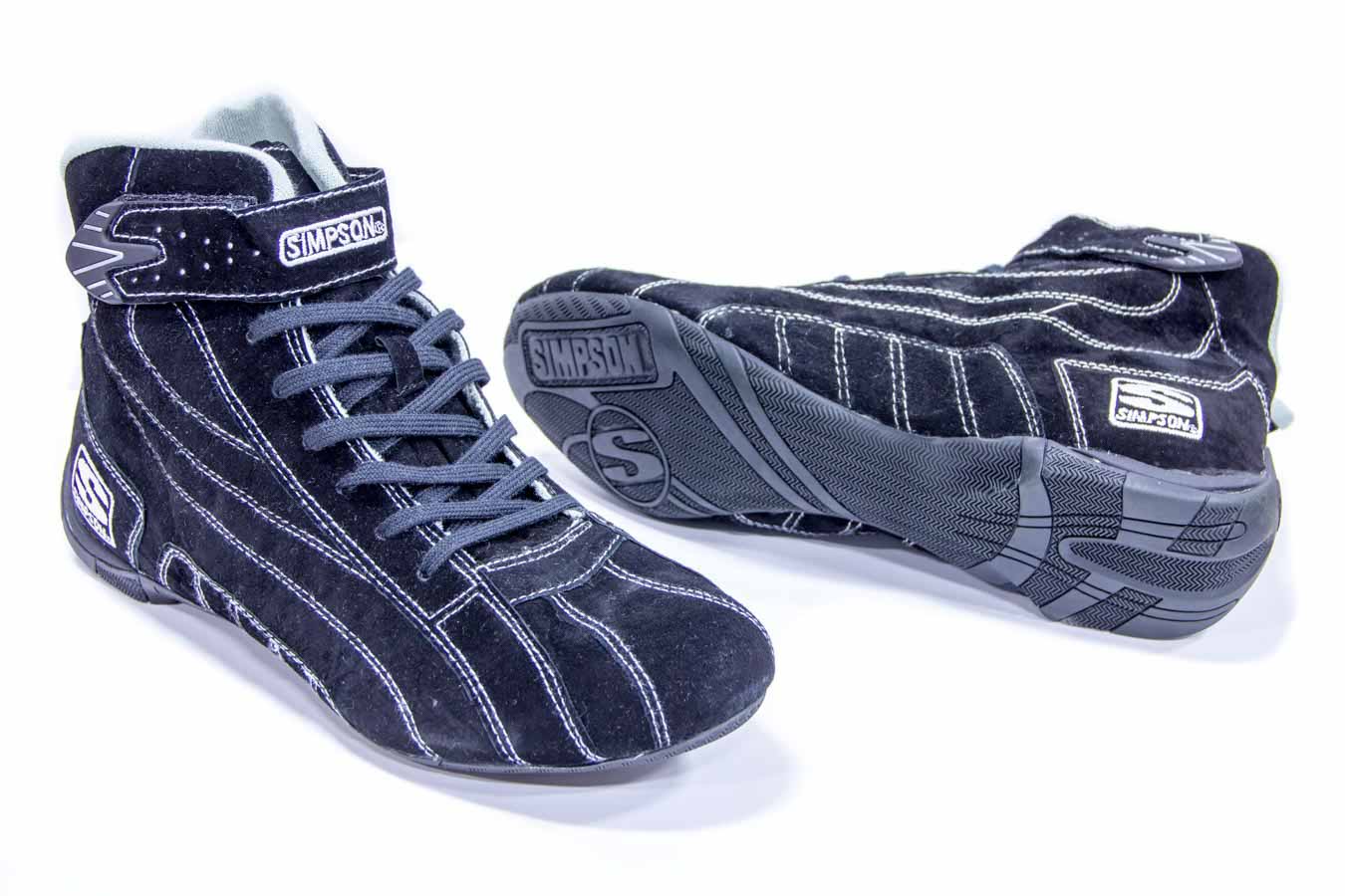 Simpson Racing Equipment CP950BK Circuit Pro Shoe Size 9.5 Blk ...