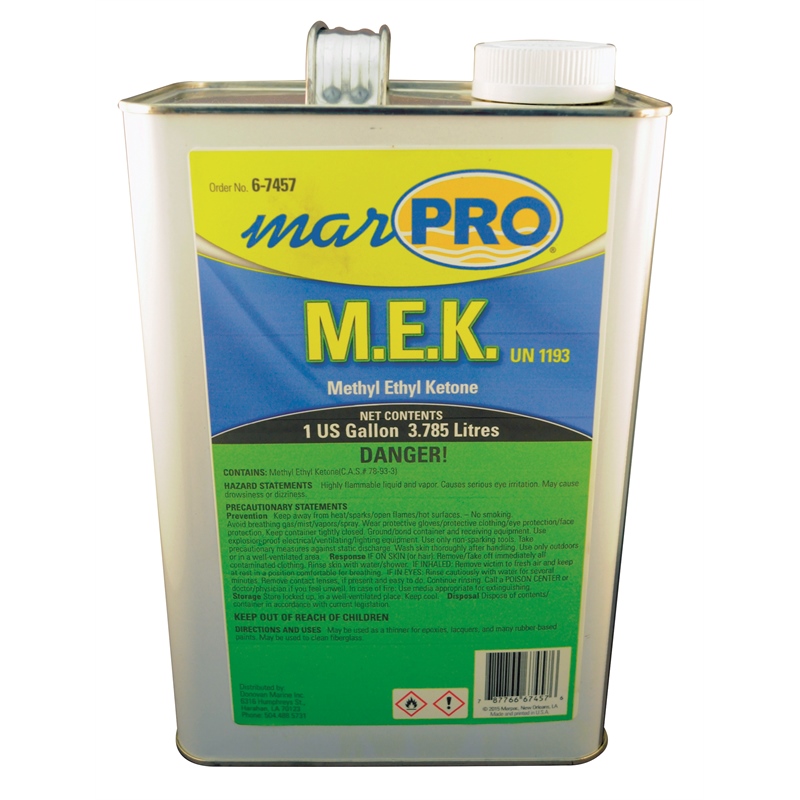 MARPRO - PAINT & CHEMICALS 580160800 Mek Solvent Gallon 7# | Autoplicity