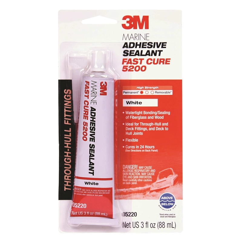 3M 06535 5200 Fast Cure White - 1 oz. | Autoplicity