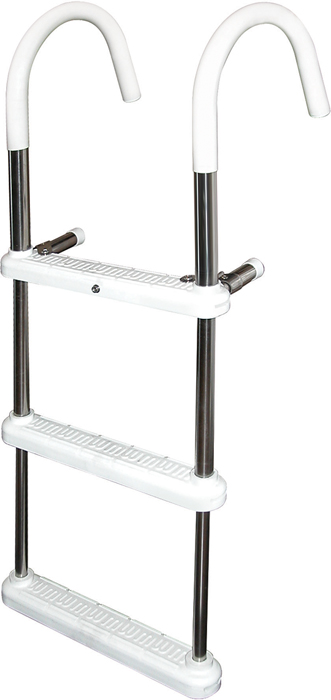 Jif Marine DMT5A-11 5-Step Aluminum Gunwale 11" Hook Ladder | Autoplicity