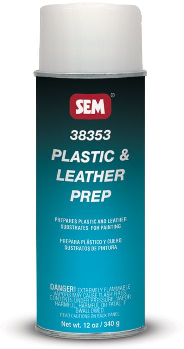 SEM Products 38353 SEM 38353 PLASTIC & LEATHER PREP 12OZ | Autoplicity