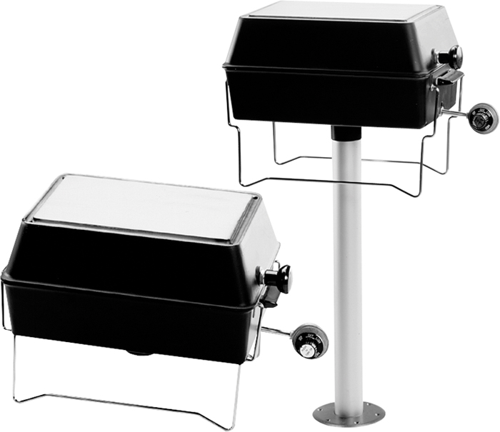 Springfield Marine 1940052 Springfield Grill With Thread Lock Pedestal ...