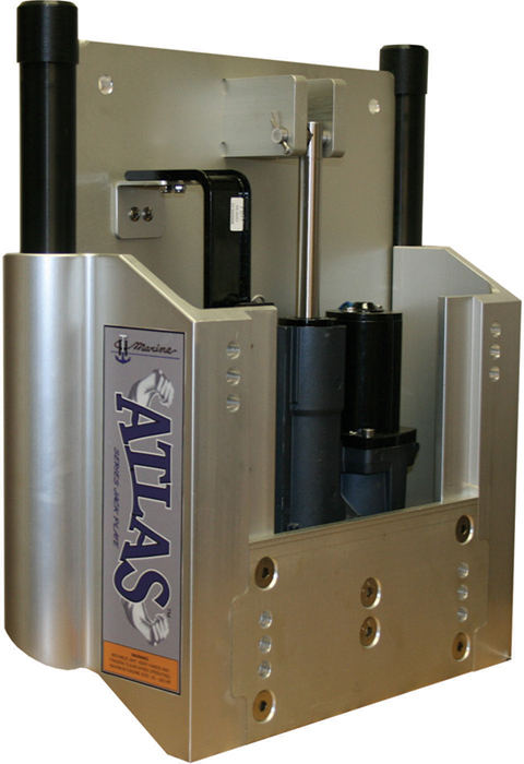 T-H Marine AHJ6VDP T. H. Marinehydraulic Jack Plate 6" Setback, Gray ...