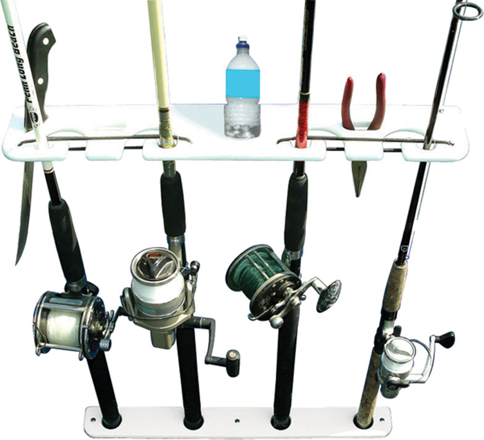 Taco Metals P03-074W Poly 4 Rod Delux Pontoon Boat | Autoplicity