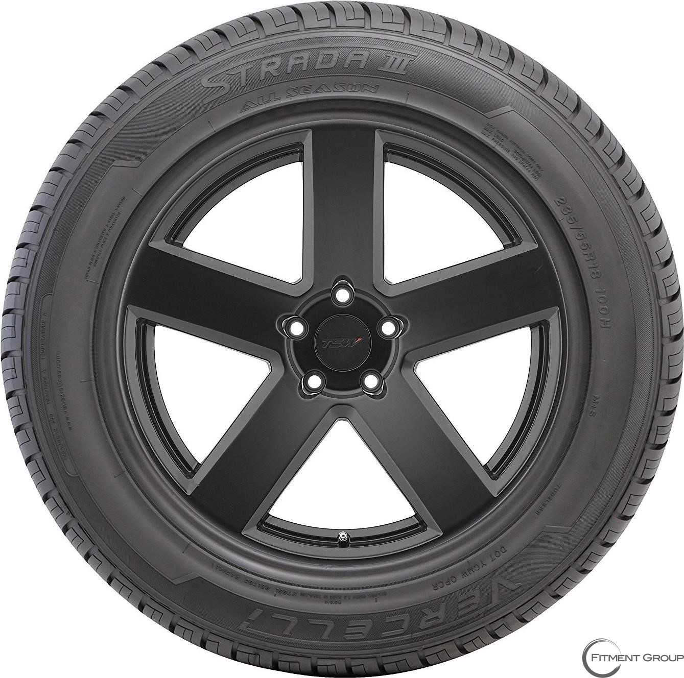 Vercelli VC135 235/55R18 VERCELLI STRADA III 100H 500AA+ROAD HAZARD ...