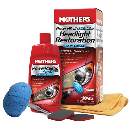 Mothers 07251 Powerball 4 Lights Headlight Restore Kit | Autoplicity