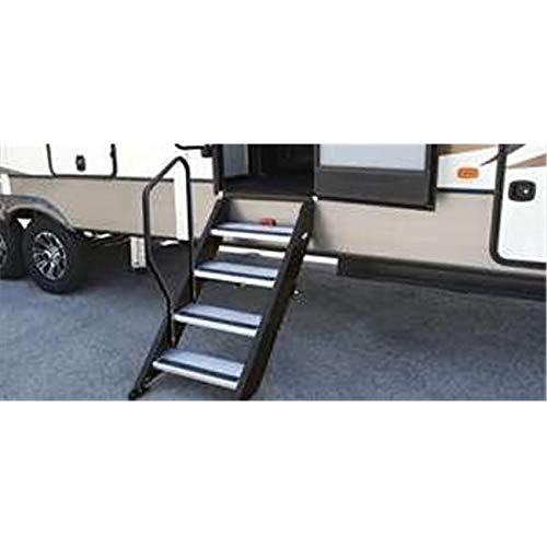 MORRYDE STP-2-27-01H Fold Up Step. 2 Step. 26-28in Door | Autoplicity