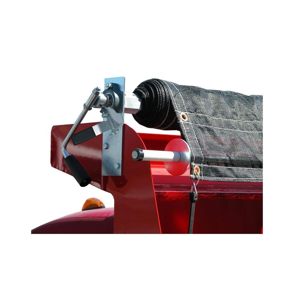 Buyers DTR8018 Aluminum Tarp System With Mesh Tarp 8 X 18 Foot ...