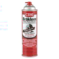 CRC Industries 05050 BrakleenÂ® Non-Chlorinated Brake Parts Cleaner, 50 ...