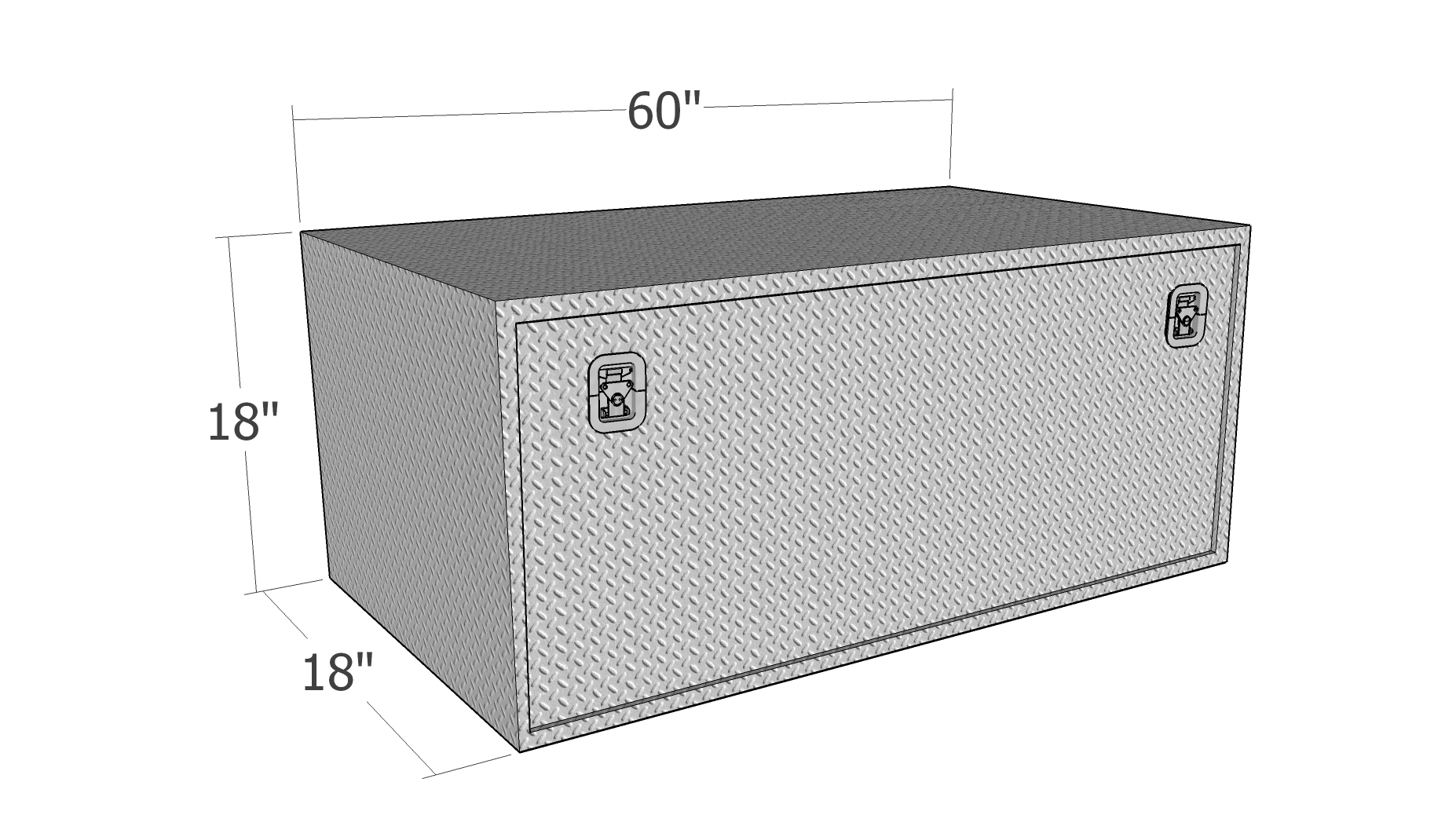 Unique Truck UB60-18-B Designed To Be Mounted Under A Flatbed; Durable ...