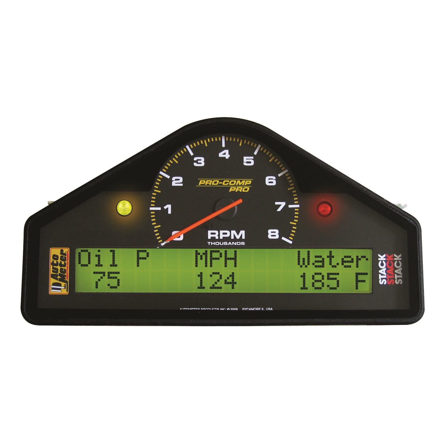Auto Meter 6001 Street Dash, 0-8k Rpm, Pro-Comp Pro | Autoplicity