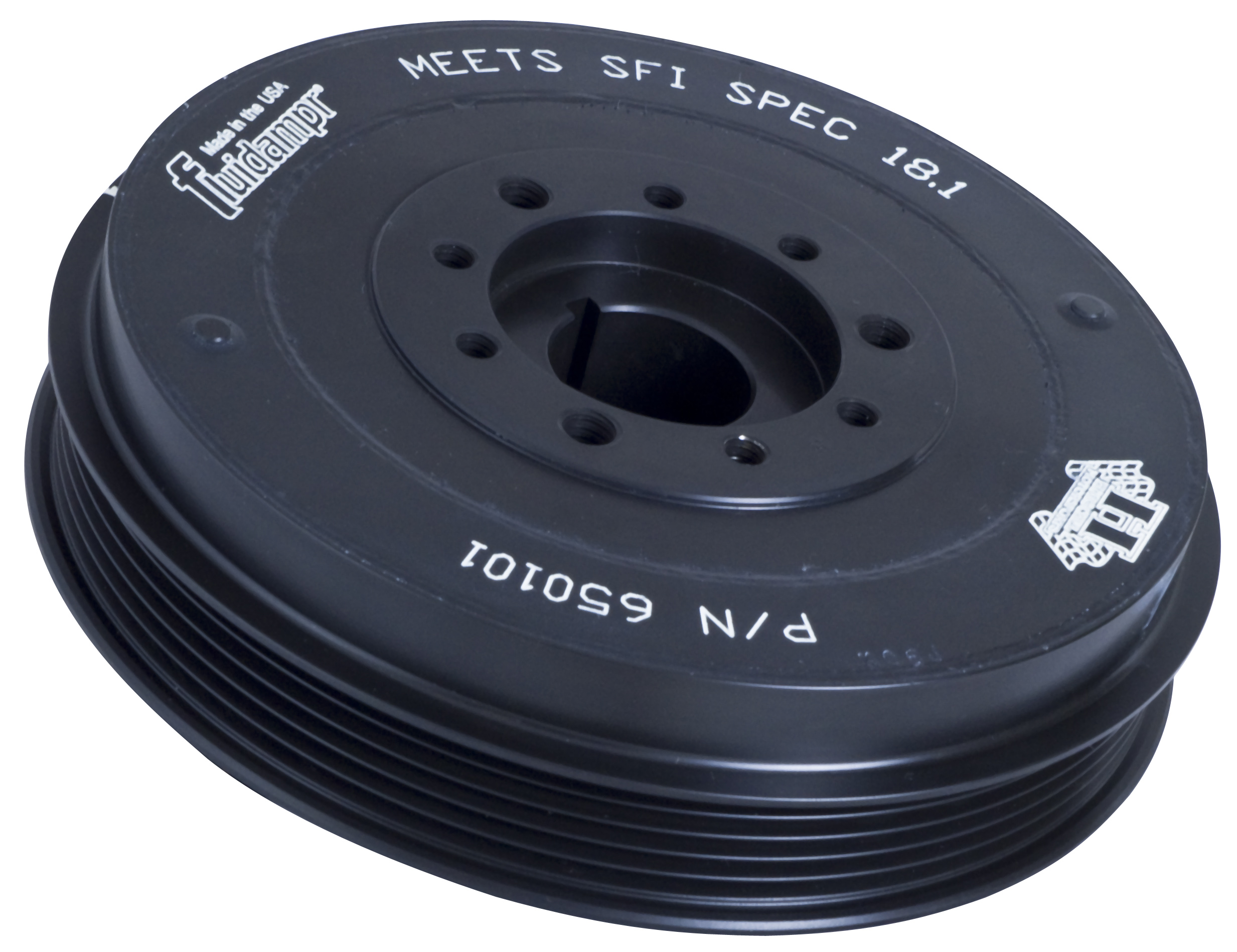 Fluidampr 650101 Harmonic Balancer - Fluidampr - Chevy - 2000-2008 - Ecotec - Single Pulley - Ea ...