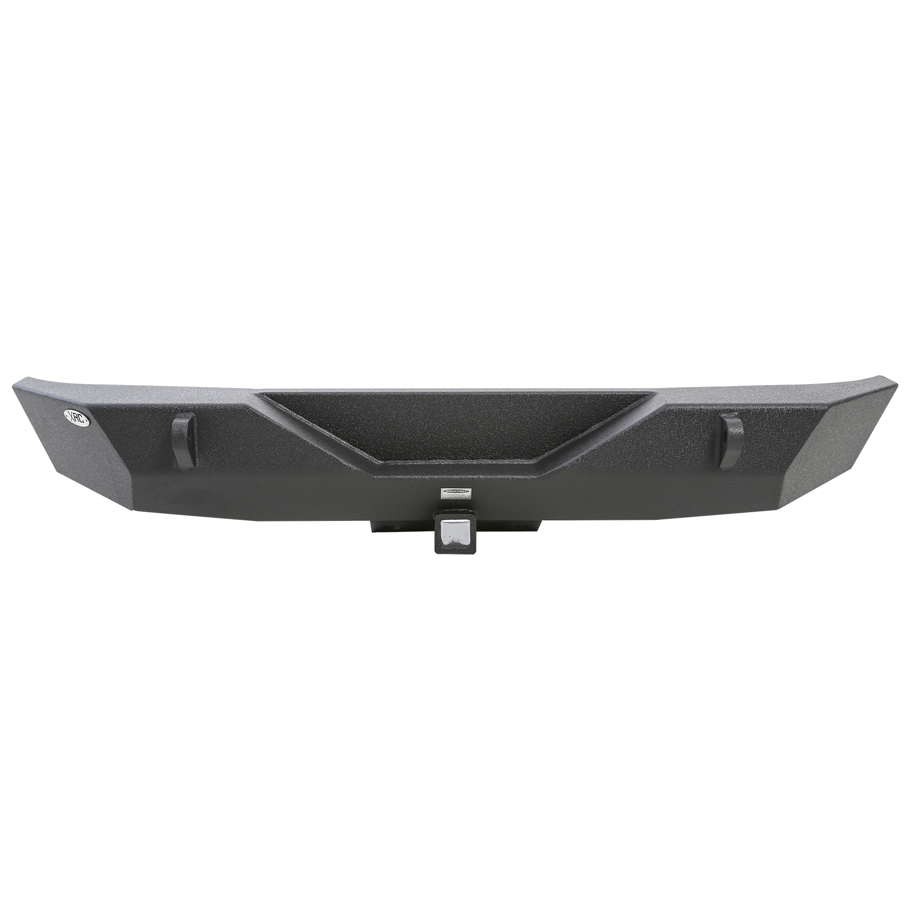 Smittybilt 76855 XRC Gen 1 Rear Bumper w/ Hitch - Textured Black (07-18 ...