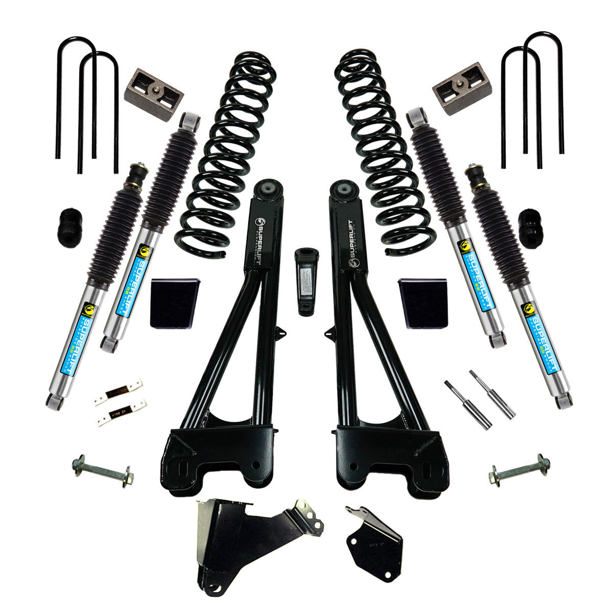 Superlift Suspension K977B 6" Lift Kit - 05-07 F250/f350 4wd - Dsl W ...