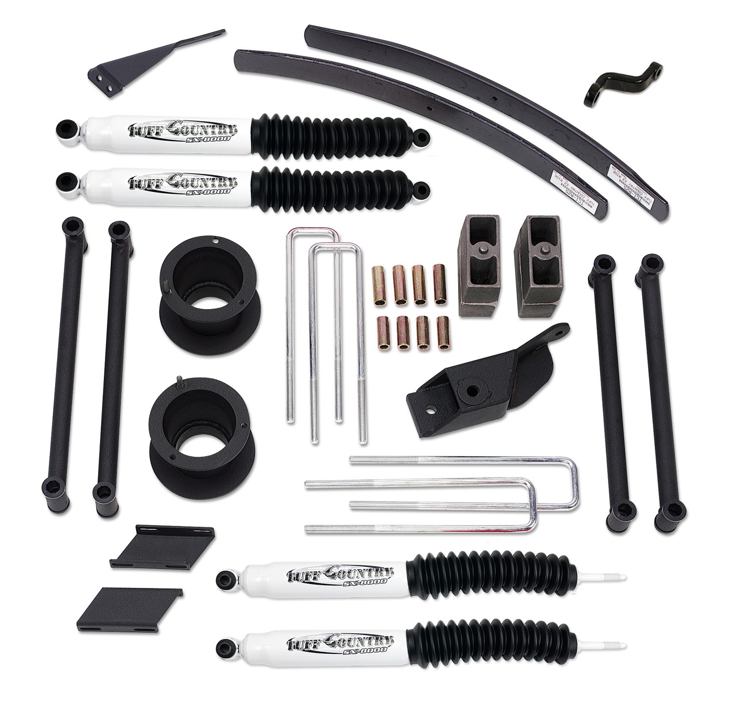 Tuff Country Suspension 35933KN Complete Kit (w/sx8000 Shocks)-4.5in ...