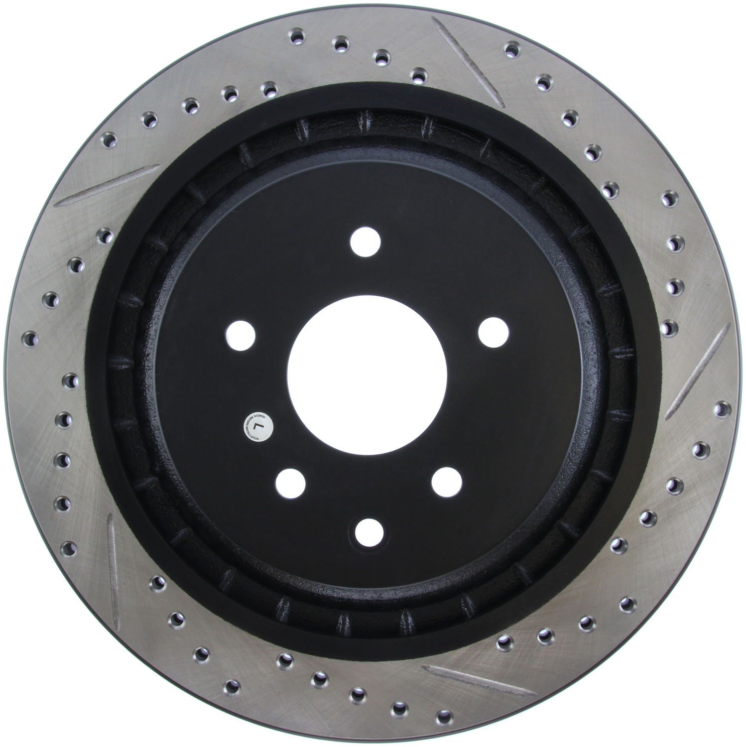 StopTech 127.42101L StopTech Sport Drilled & Slotted Brake Rotor; Rear ...