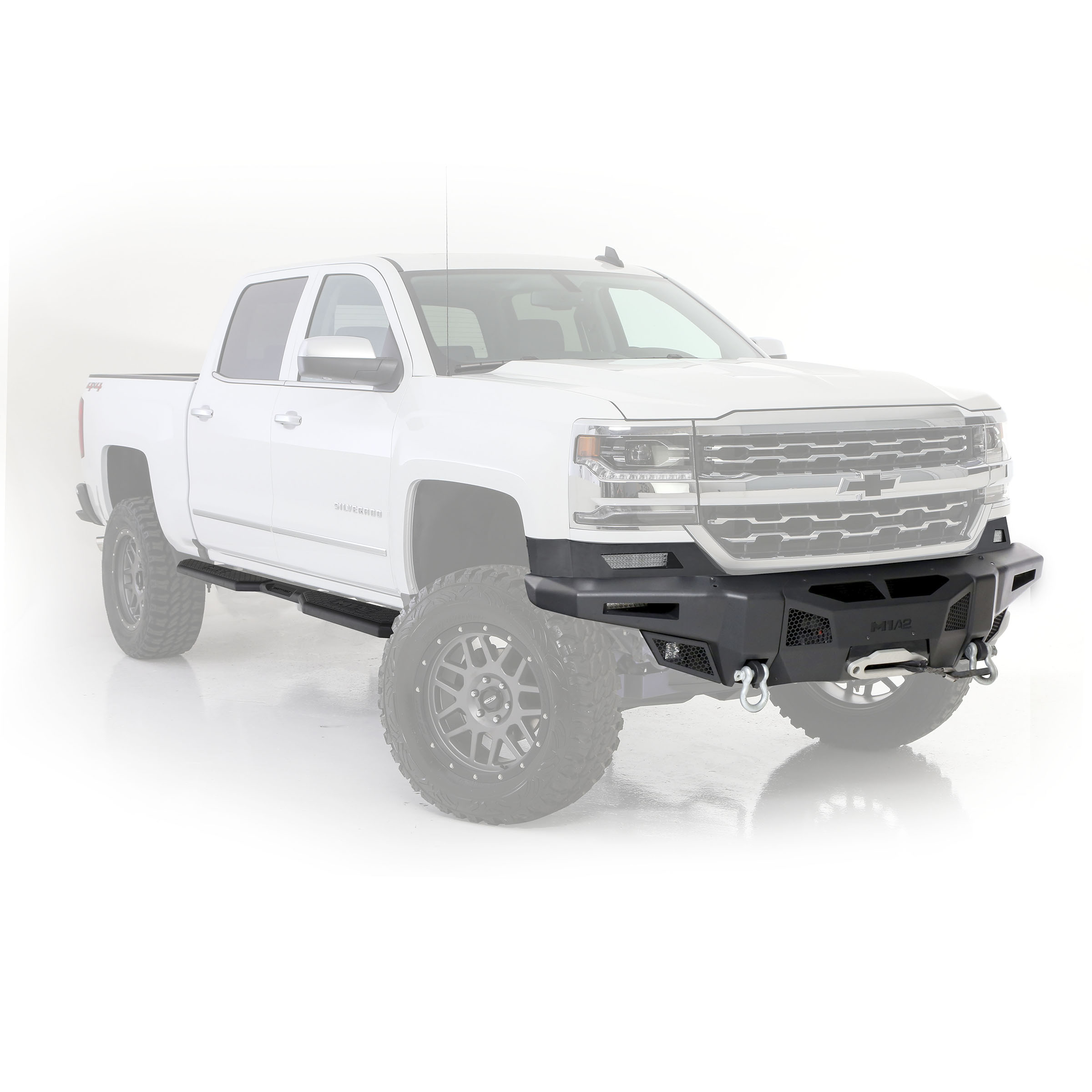Smittybilt 616922 M1A2 Side Steps (14-18 Chevy 1500) | Autoplicity