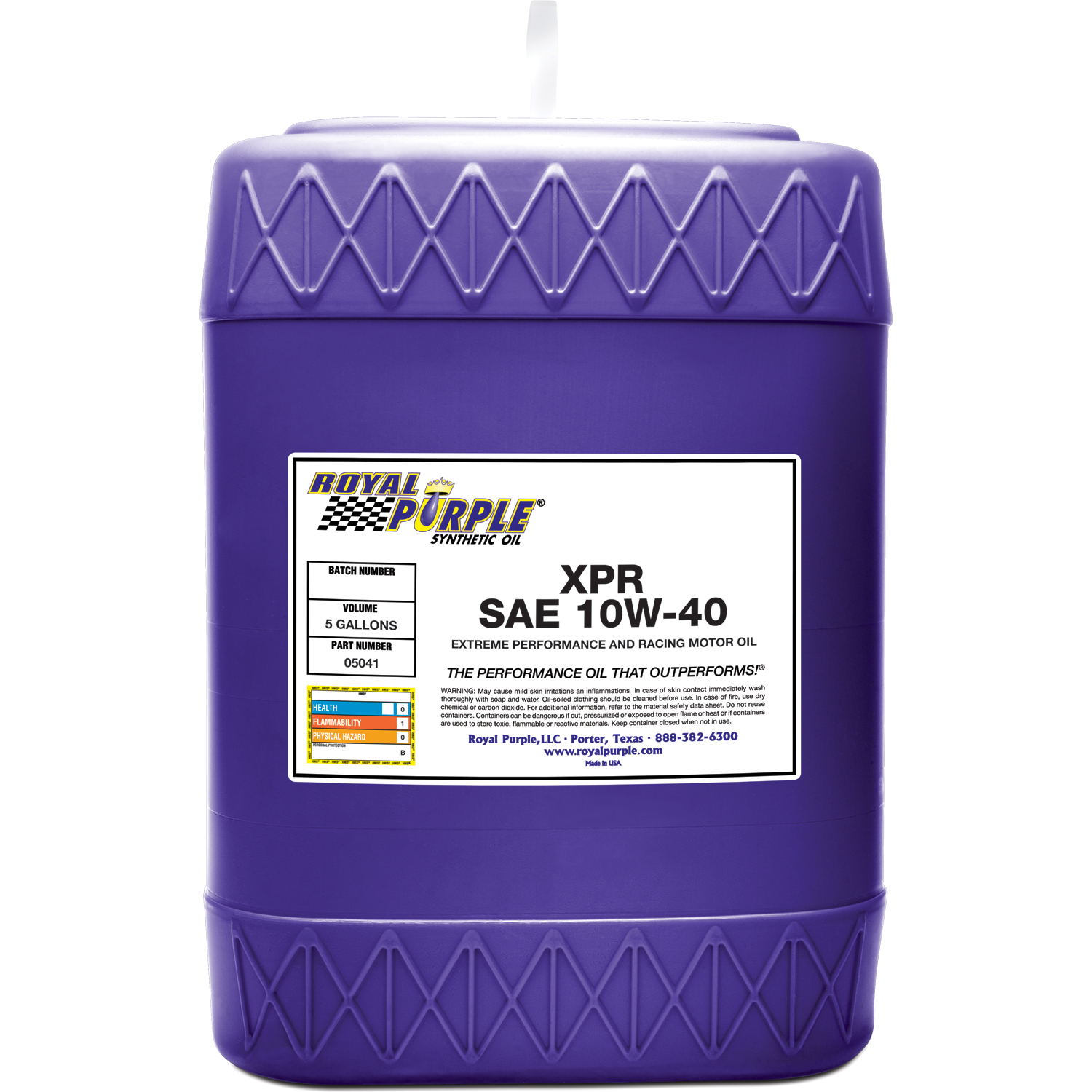 Royal Purple 05041 XPR Extreme Performance Racing Oil | Autoplicity