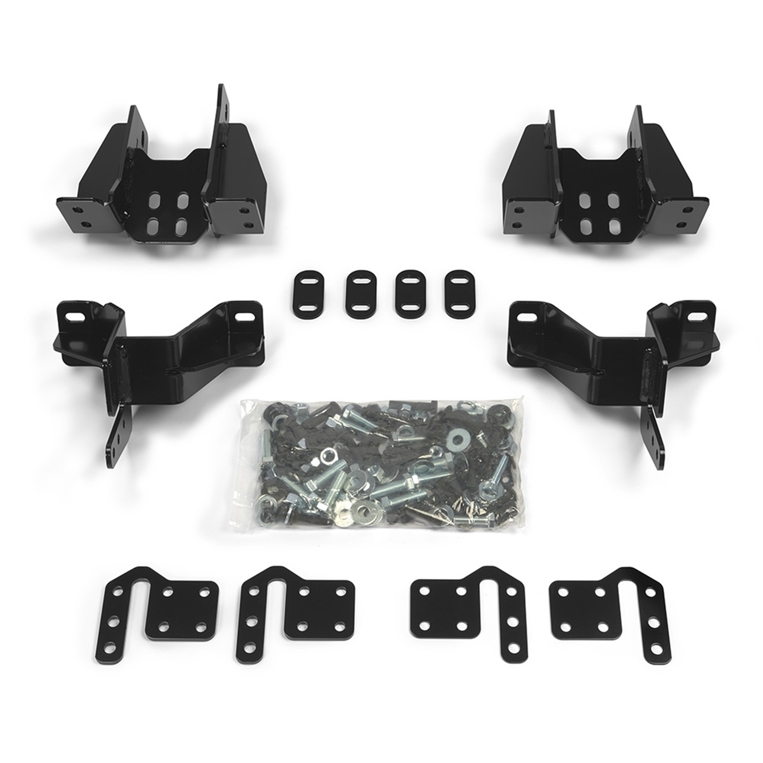 Warn 98080 Gen Ii Trans4mer Mid-Frame Mounts 88240/ 88245 Large Frame ...