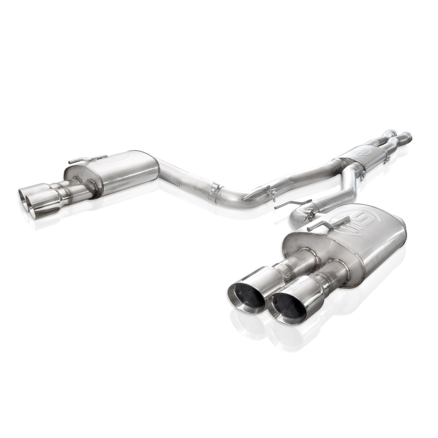Stainless Works PG8CB Stainless Works Catback Dual Turbo Chambered ...