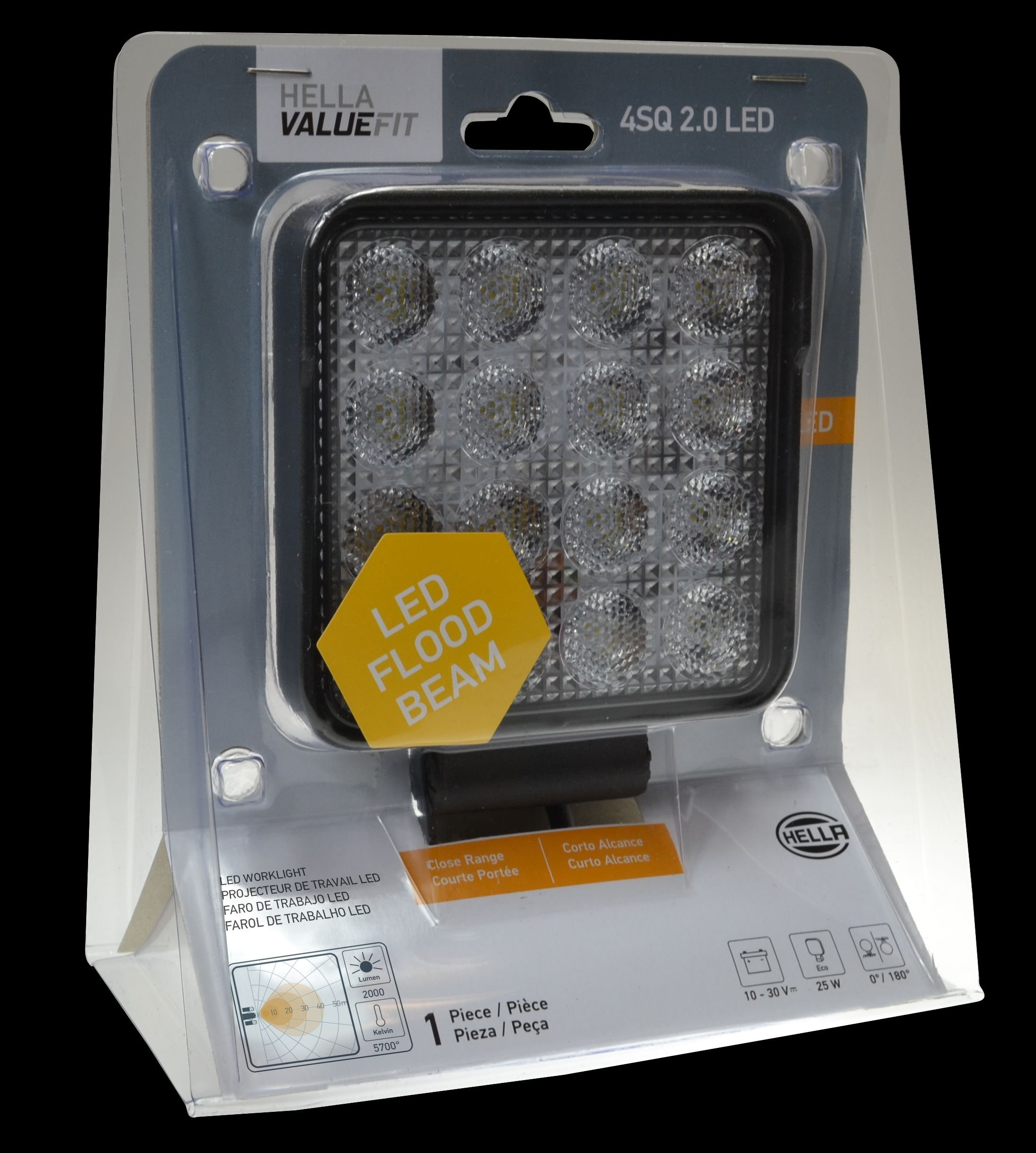 Hella 357106002 Value Fit 4 Square 2.0 Led | Autoplicity