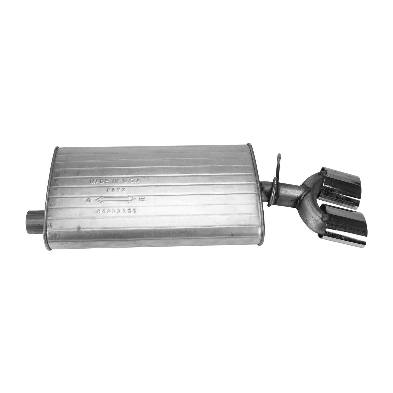 AP Exhaust 700229 DIRECT FIT MSL/MAXIMUM Muffler | Autoplicity