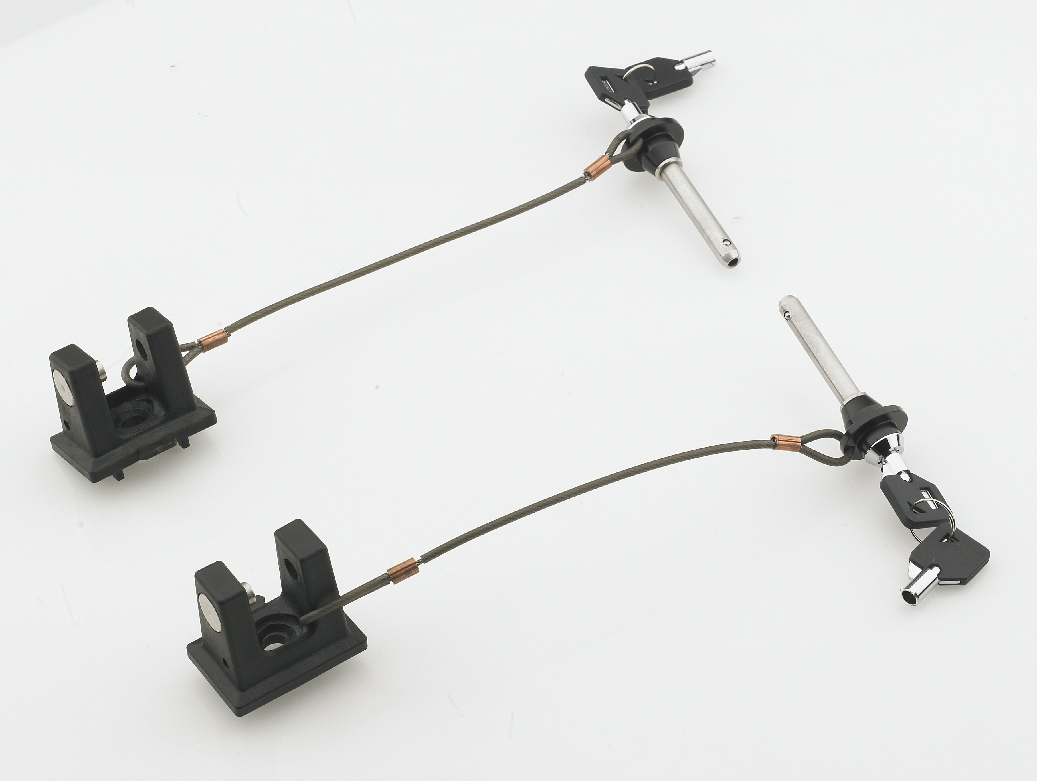 Drake Off Road JP-190001-LKCNV Hood Pin Kit | Autoplicity