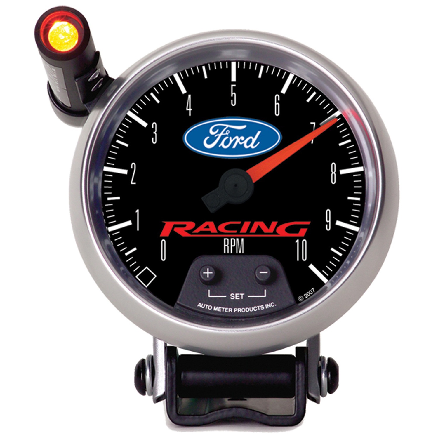 Auto Meter 880083 3-3/4" Pedestal Tachometer, 0-10,000 Rpm, Ford Racing ...
