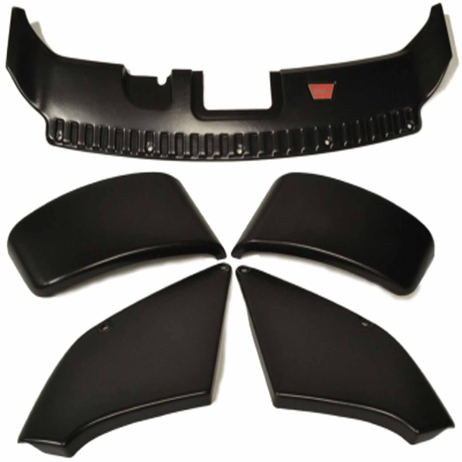 Warn 84520 Skirting Kit; Powder Coated; Black | Autoplicity