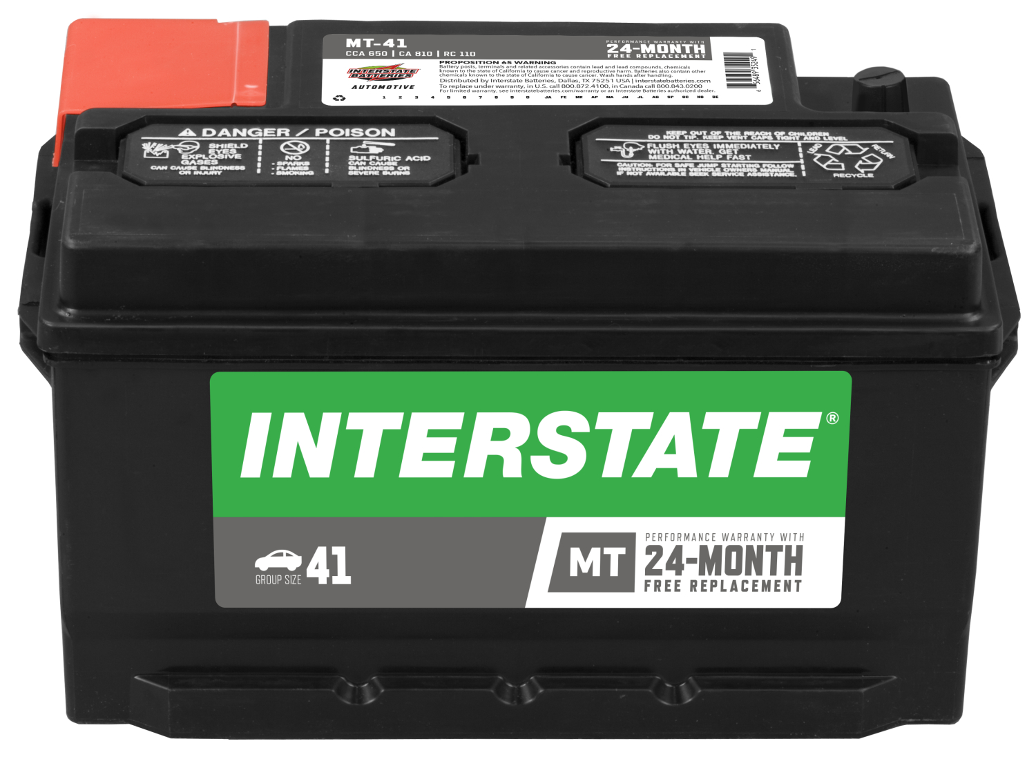 Interstate Batteries MT-41 Vehicle Battery | Autoplicity