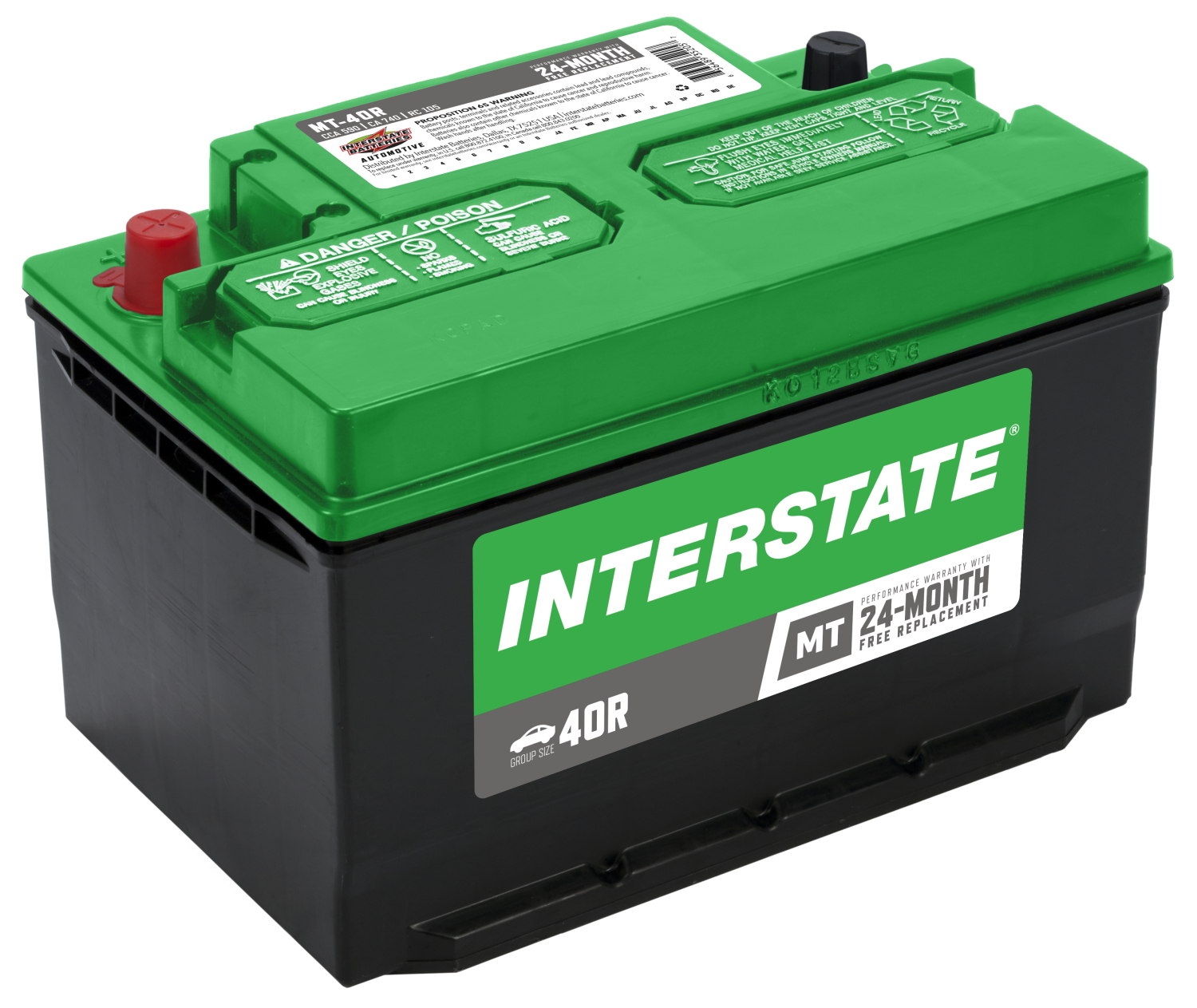 Interstate Batteries MT-40R Vehicle Battery | Autoplicity