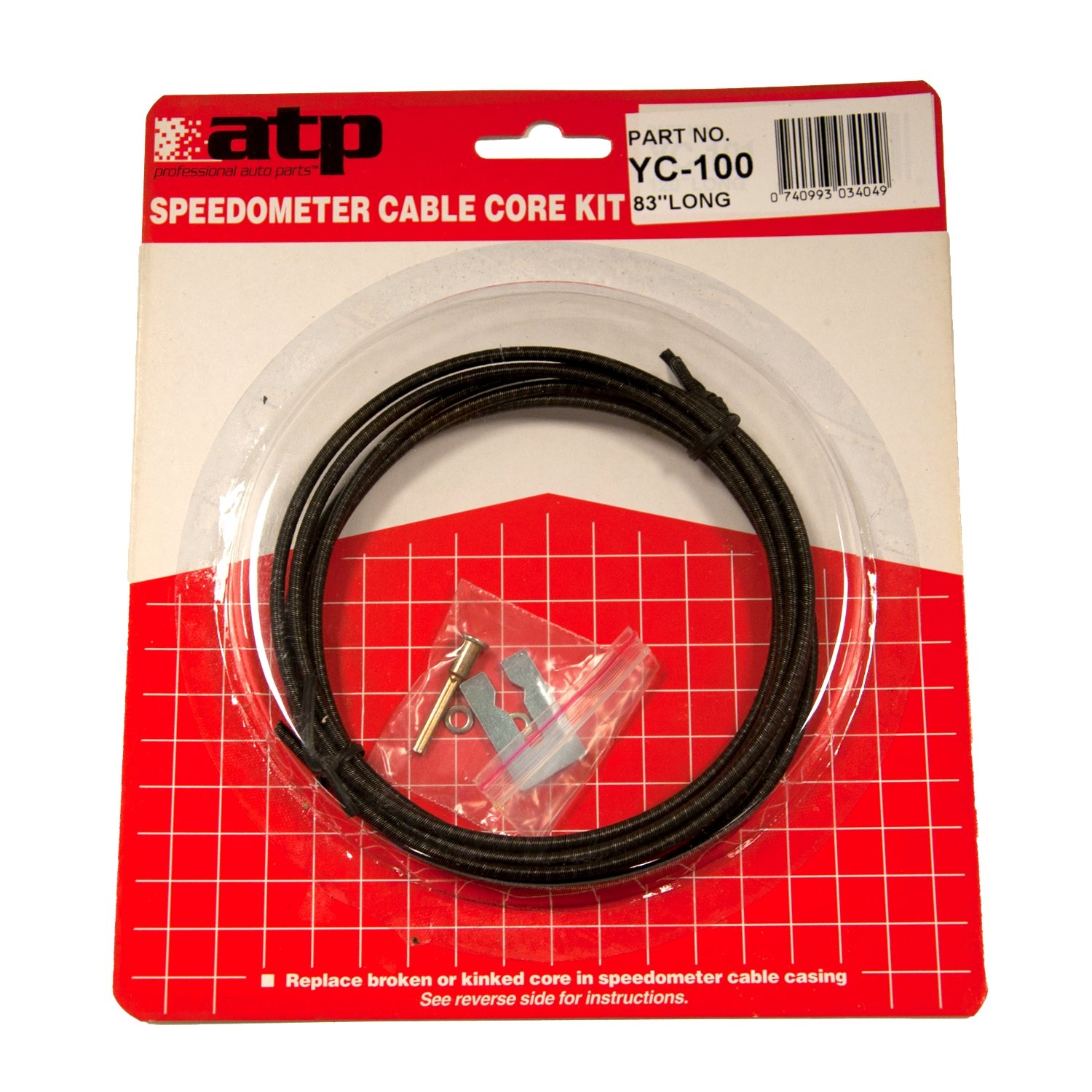 ATP YC100 ATP Automotive Yc-100 Speedometer Cable Make Up Kit | Autoplicity