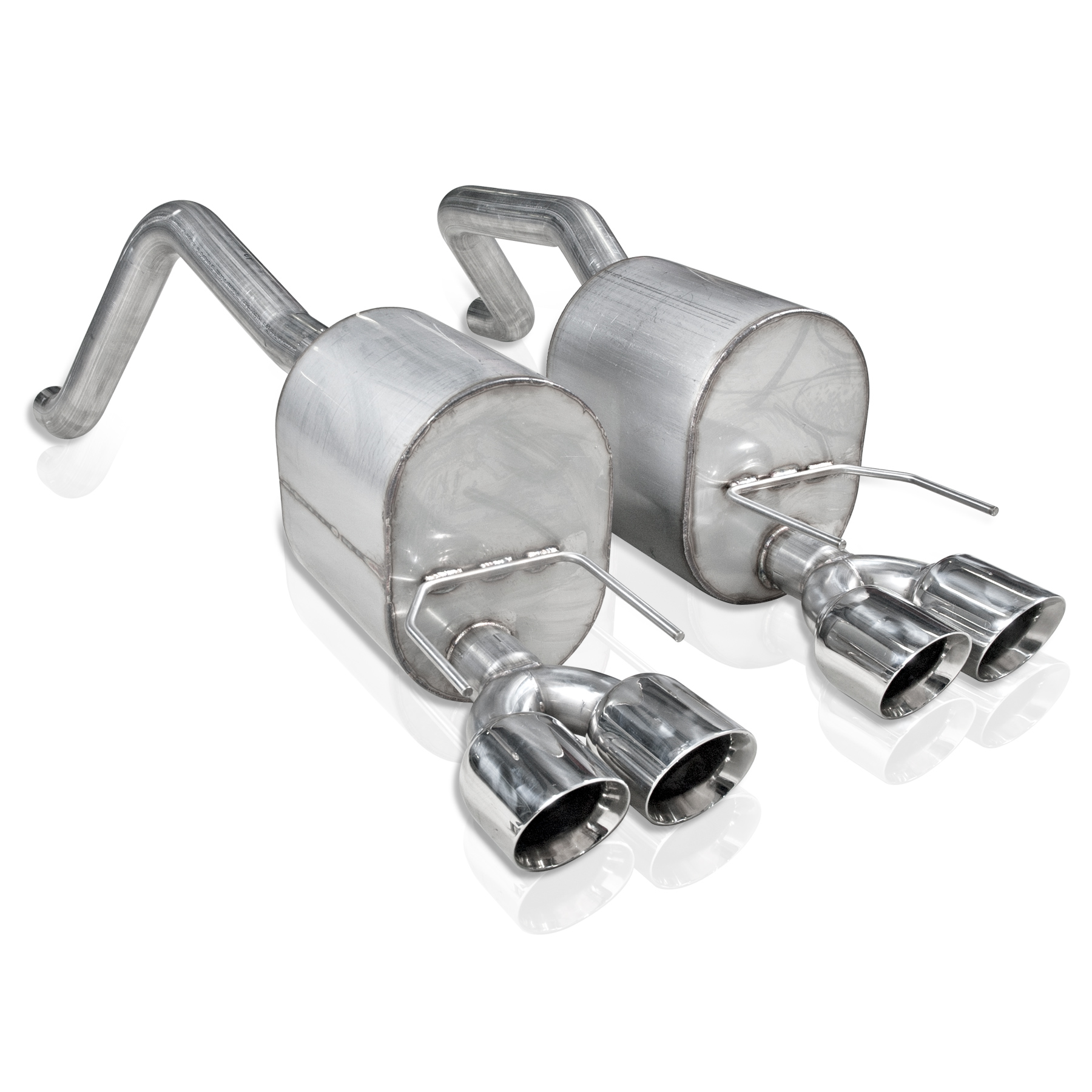 Stainless Works C609CBQUAD Stainless Works Axleback Dual Turbo ...