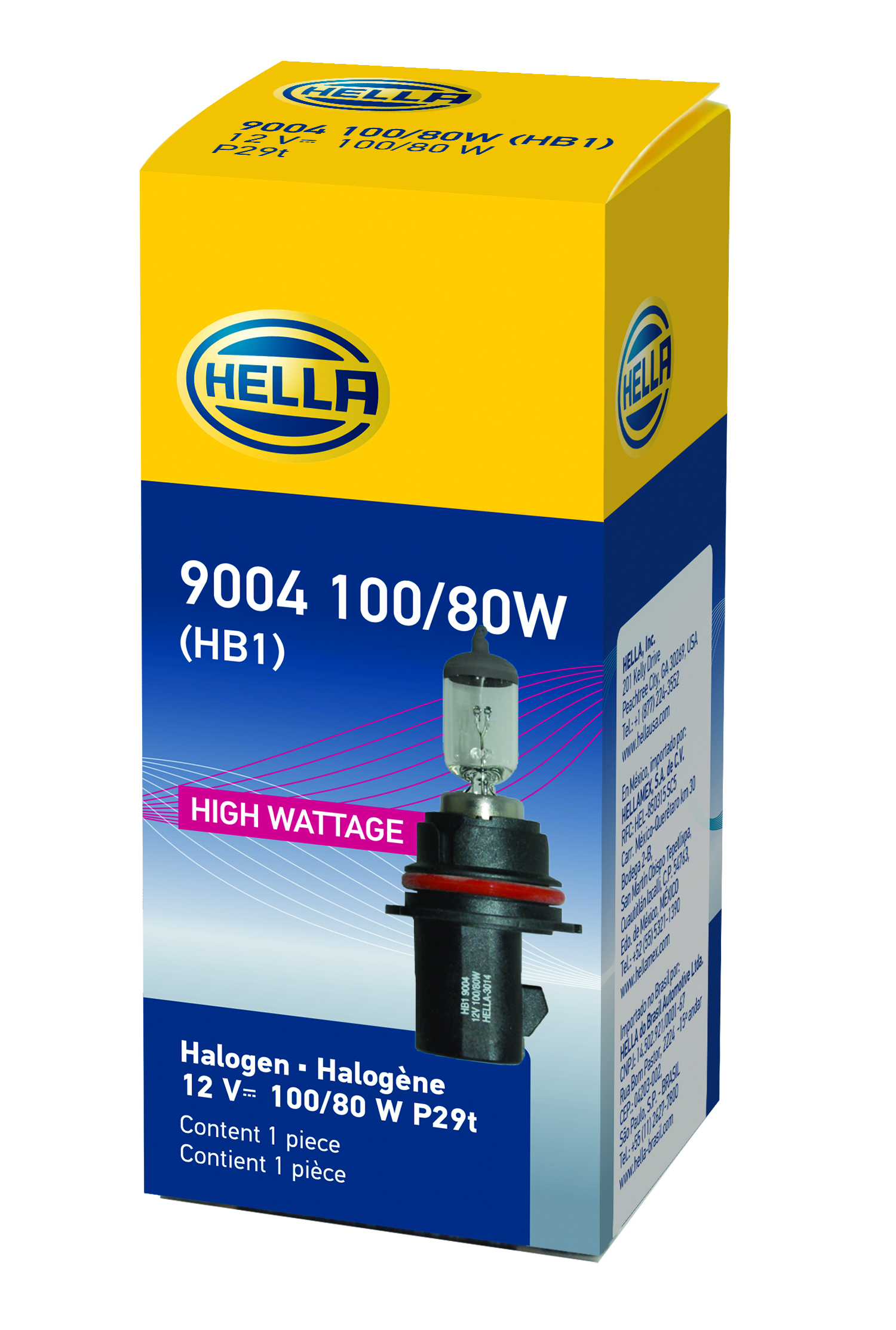 HELLA 9004 100/80W HB1 12V Bulb (Off Road Use Only) | Autoplicity