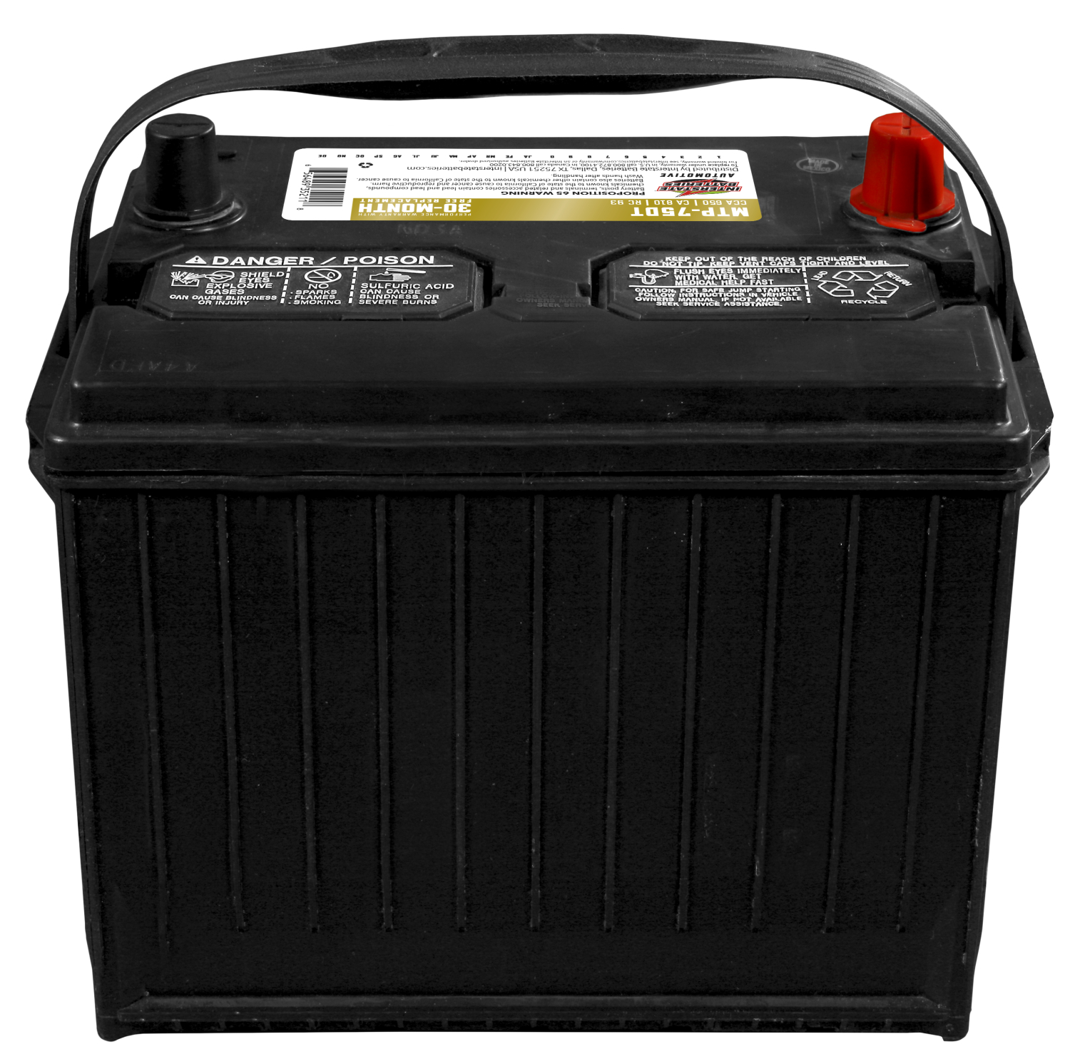Interstate Batteries MTP-75DT Vehicle Battery | Autoplicity