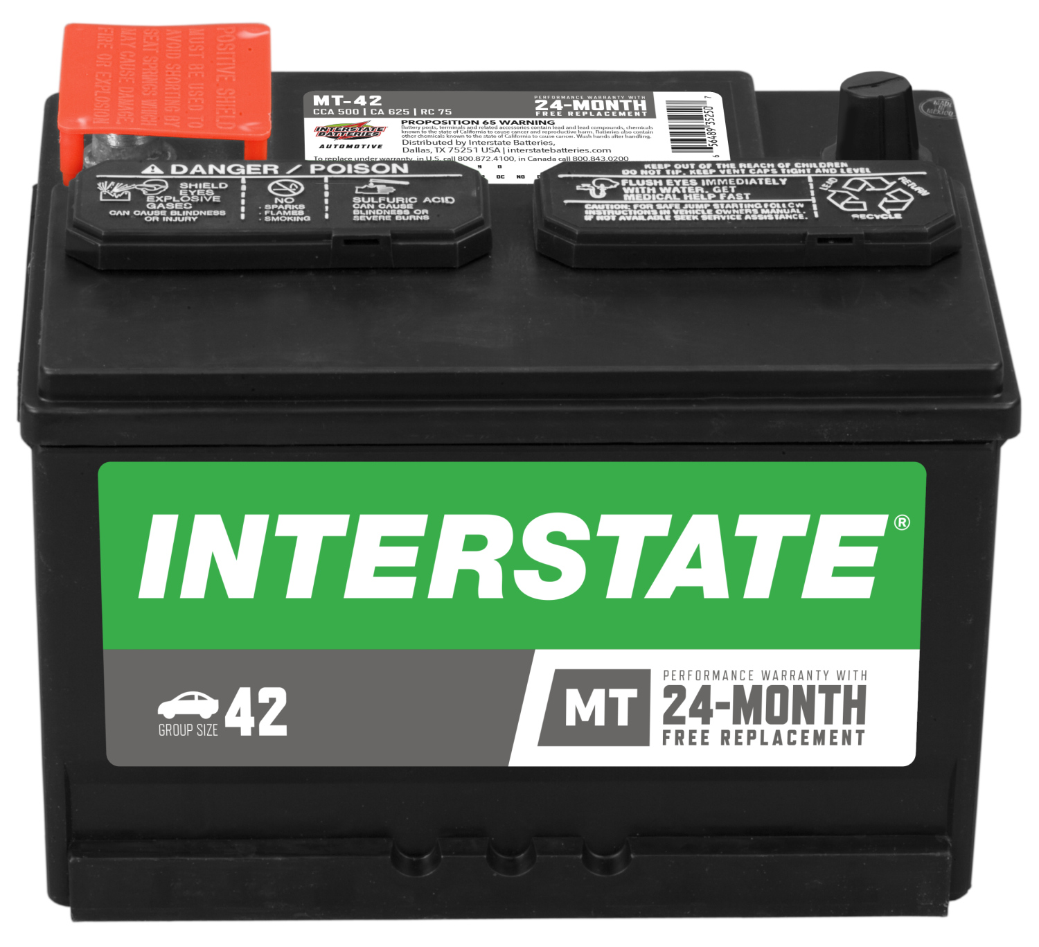 Interstate Batteries MT-42 Vehicle Battery | Autoplicity