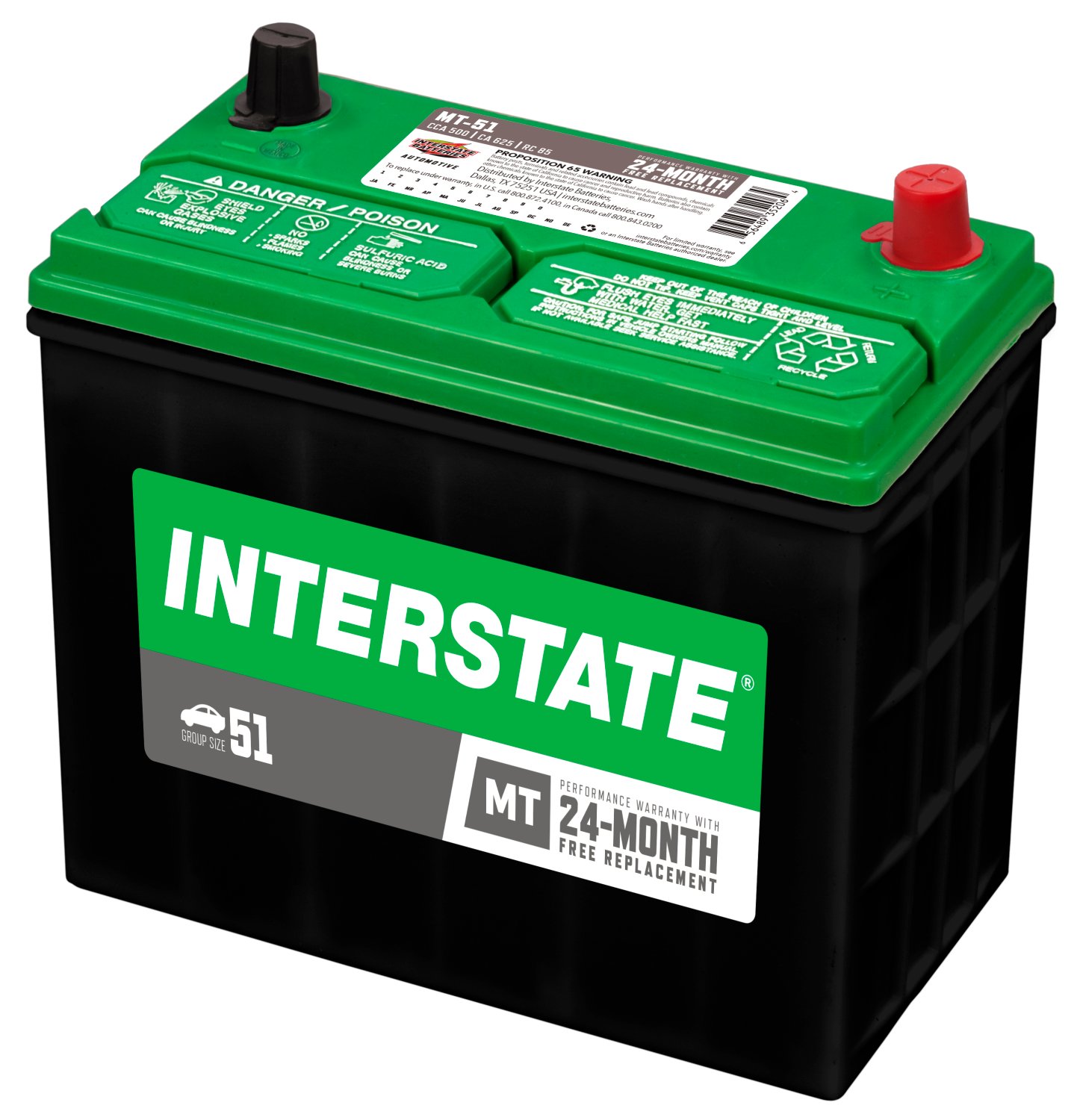 Interstate Batteries MT-51 Vehicle Battery | Autoplicity